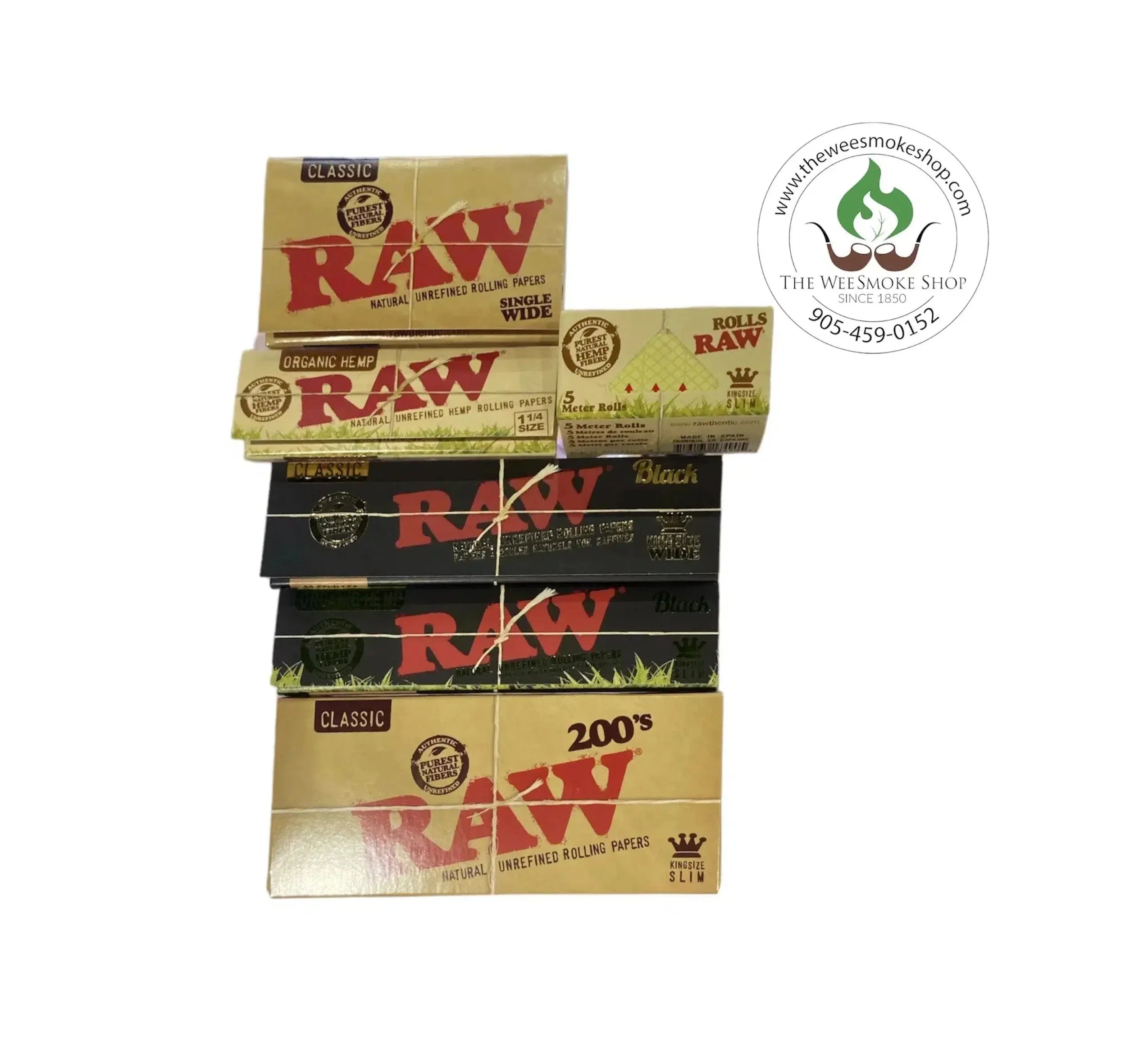 Raw Papers | Shop Authentic Raw! | The Wee Smoke Shop