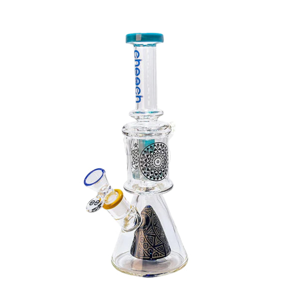 Cheech 11" Showerhead Beaker In Beaker Bong - The Wee Smoke Shop
