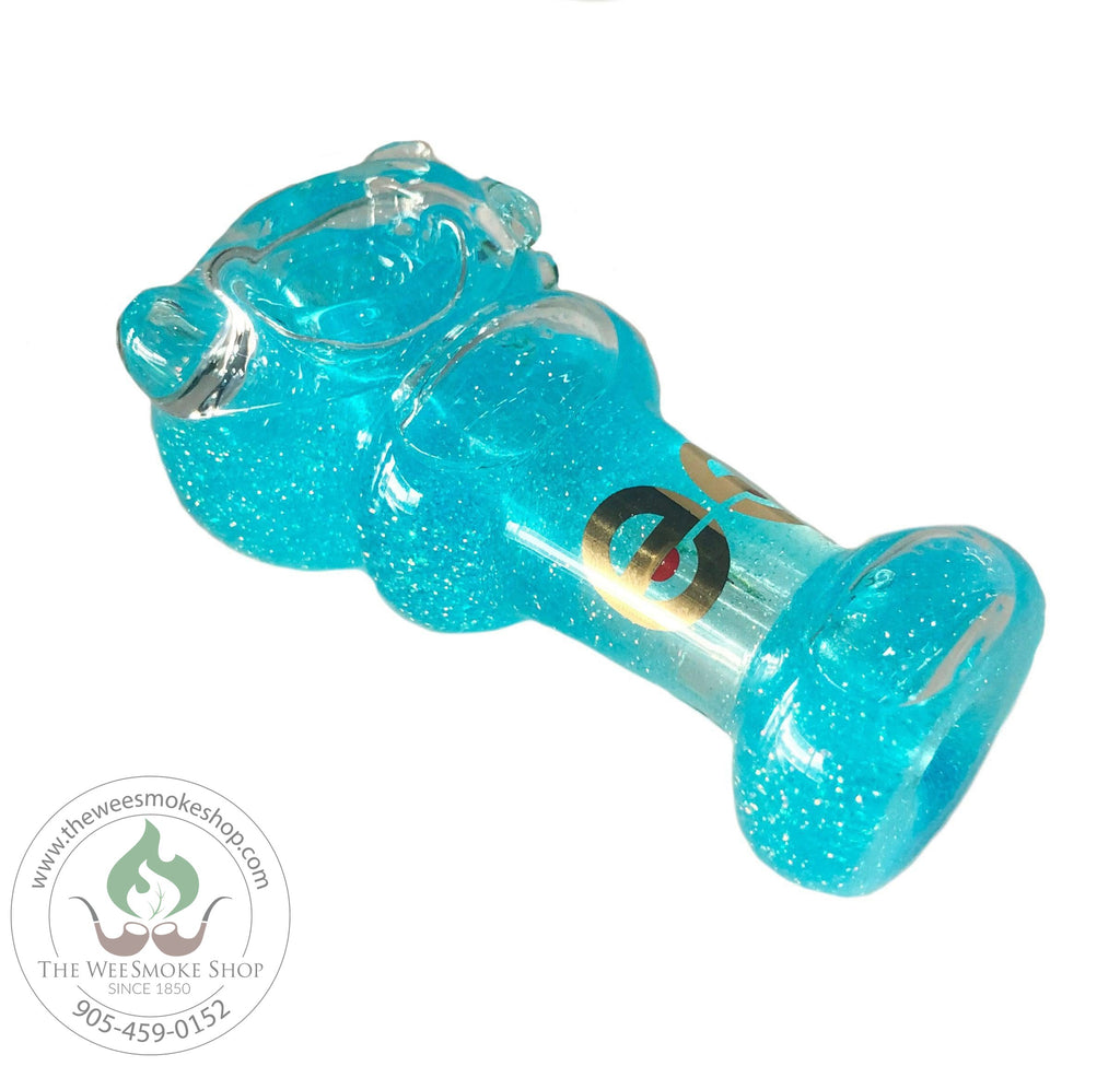 Cheech Freezable Glass Glitter Hand Pipe