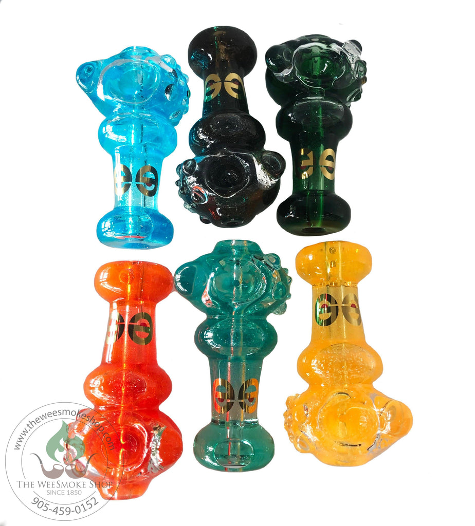 Cheech Freezable Glass Glitter Hand Pipe
